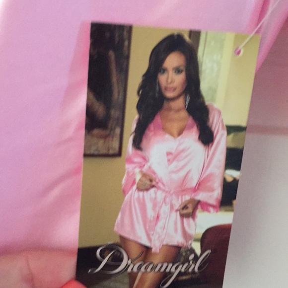 Dreamgirl Intimates And Sleepwear Dreamgirl Satin Robe Poshmark